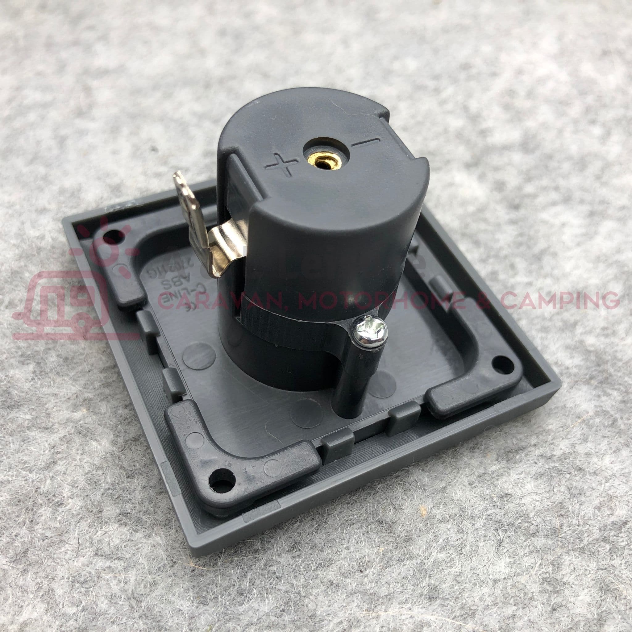 CBE C-Line 12V AUX Socket & Faceplate - CSM Range